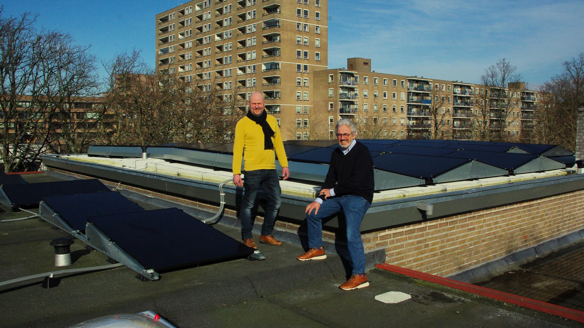 Zonnepanelen op Dorpscentrum - Dorpscentrum Oegstgeest